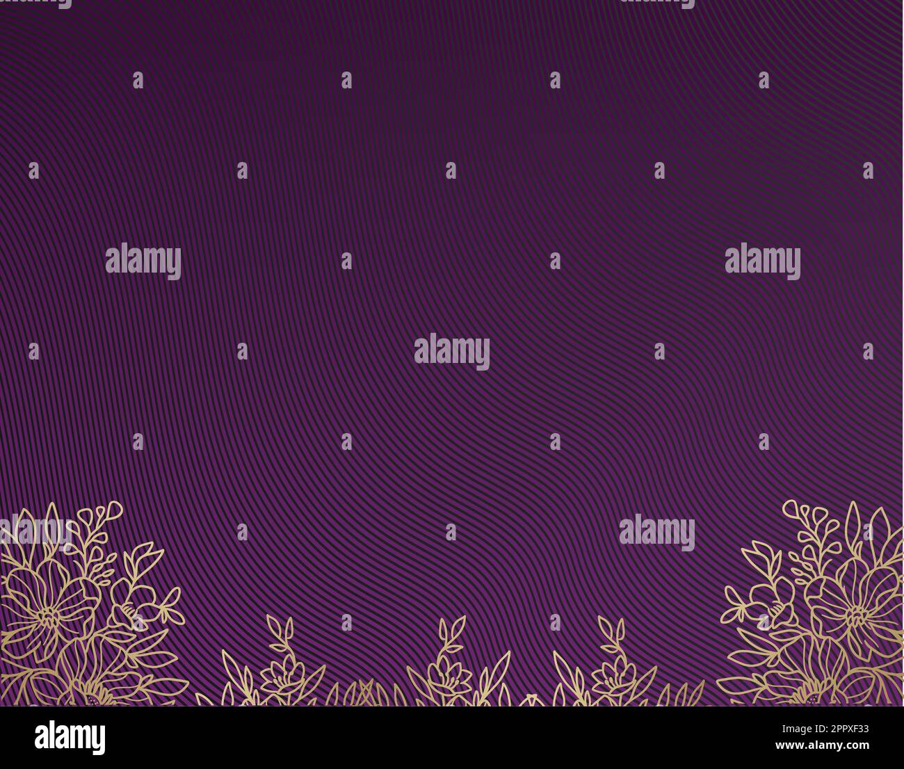 Green gold vintage floral frame Stock Vector Images - Alamy