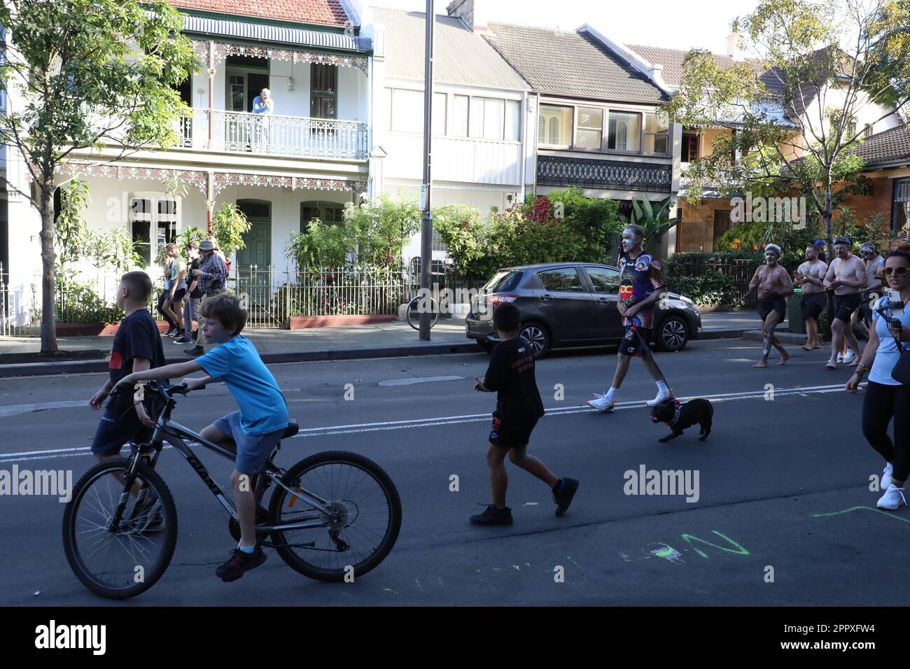 Sydney, Australia. 25th April 2023. The ANZAC Day Coloured Digger event ...