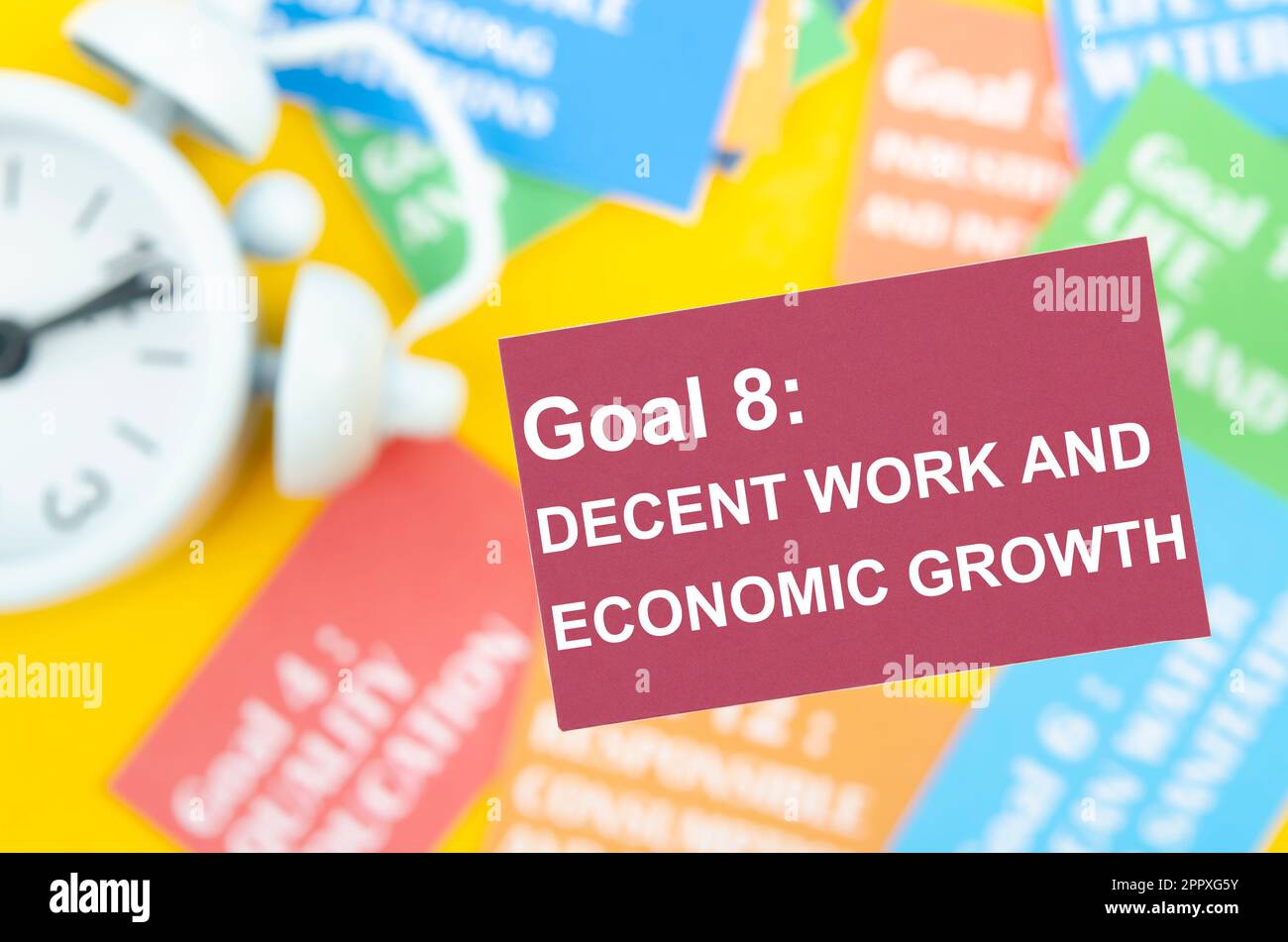 Goal 8 Decent Work And Economic Growth The Sdgs 17 Development Goals