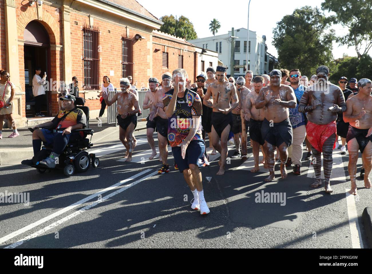 Sydney, Australia. 25th April 2023. The ANZAC Day Coloured Digger event ...