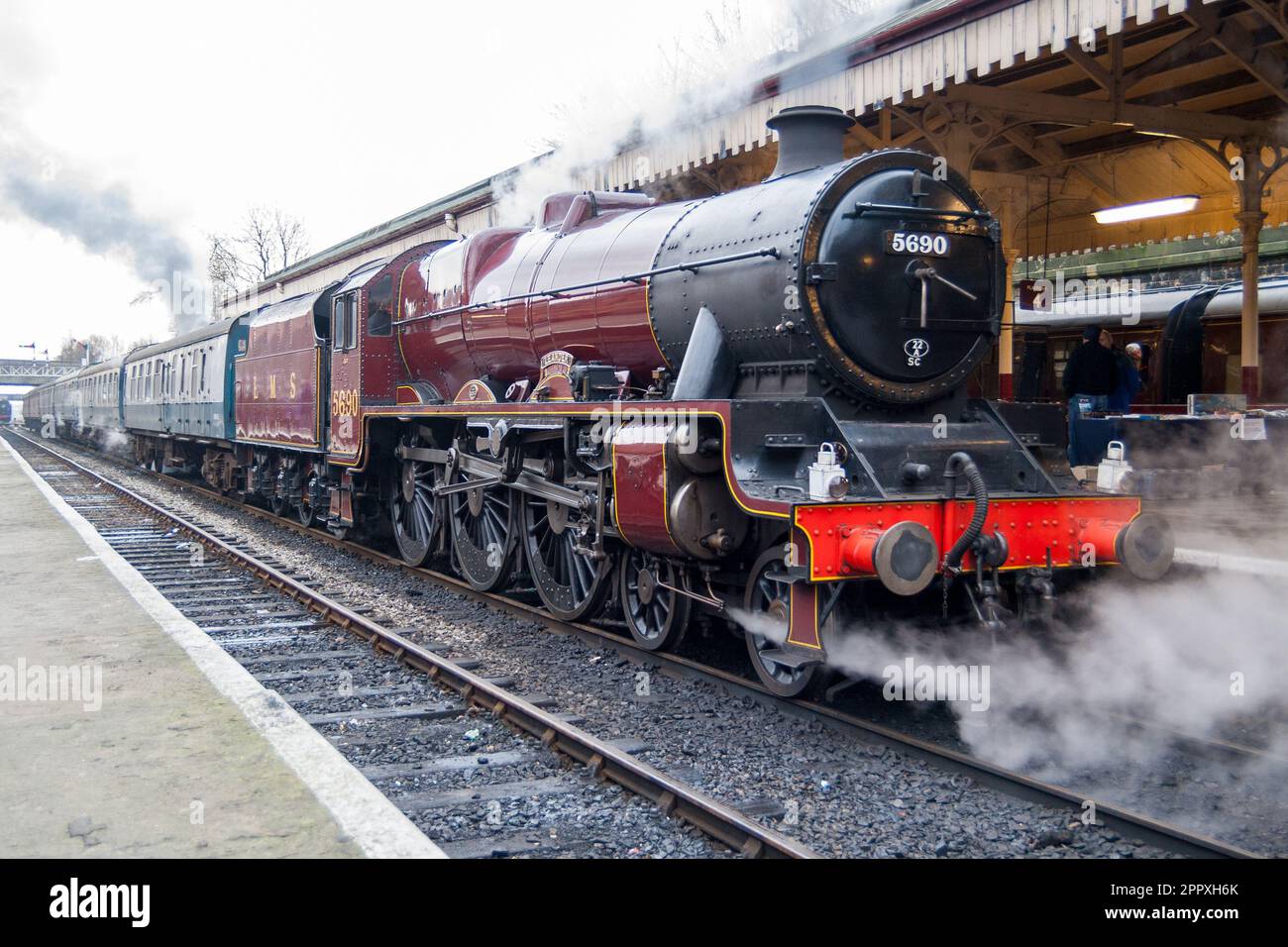 Jubilee steam locomotive hi-res stock photography and images - Alamy