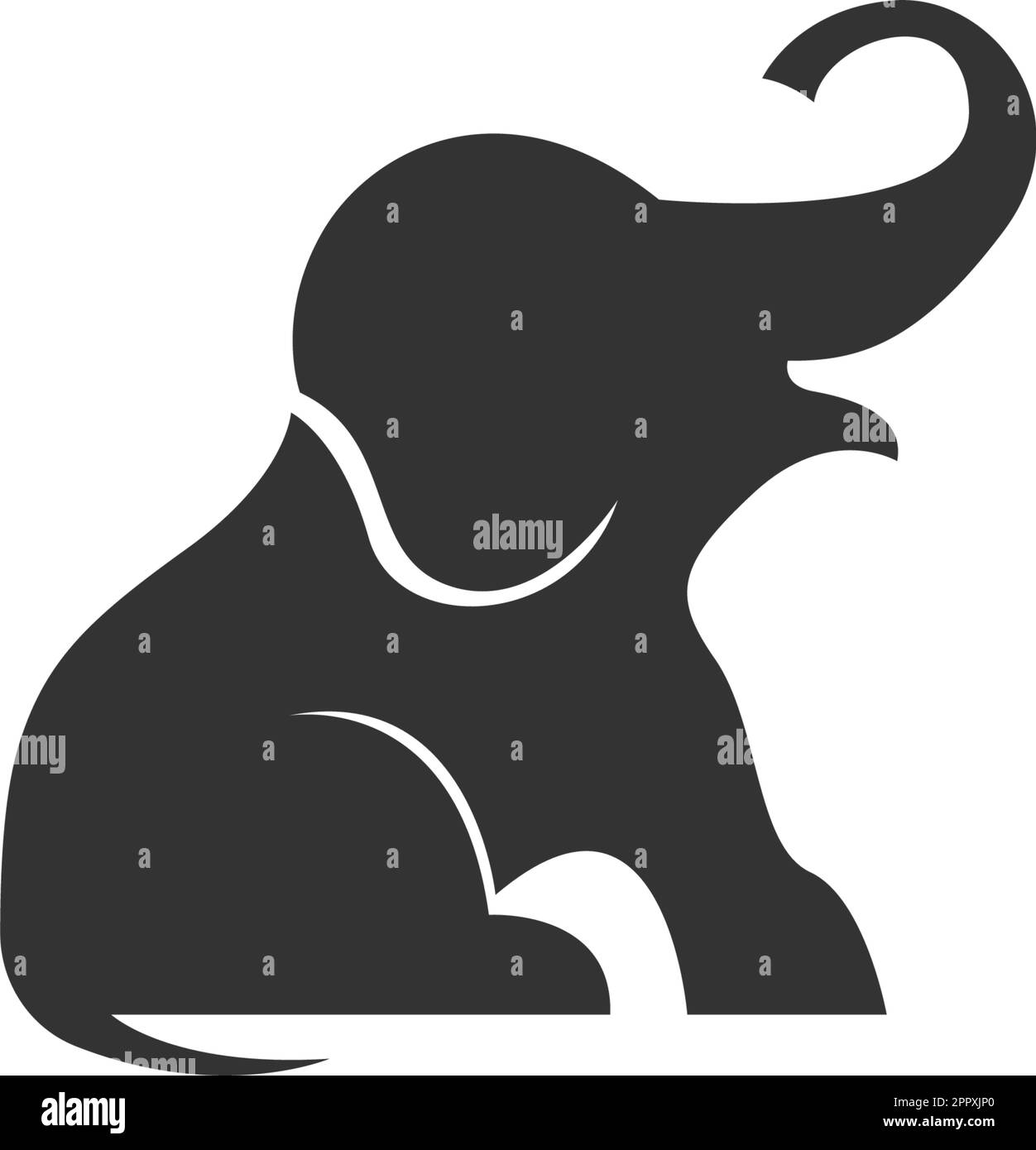 Elephant icon logo design illustration Stock Vector Image & Art - Alamy