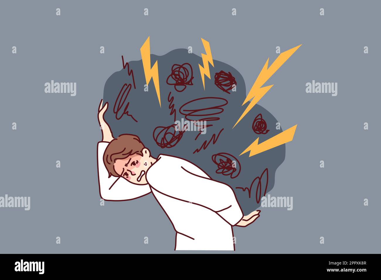 Burden cartoon hi-res stock photography and images - Alamy