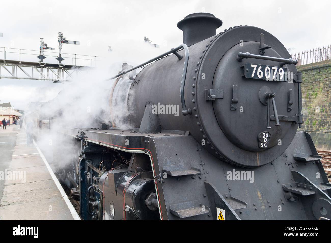 A steam railway gala on the East Lancashire Railway (ELR Stock Photo ...