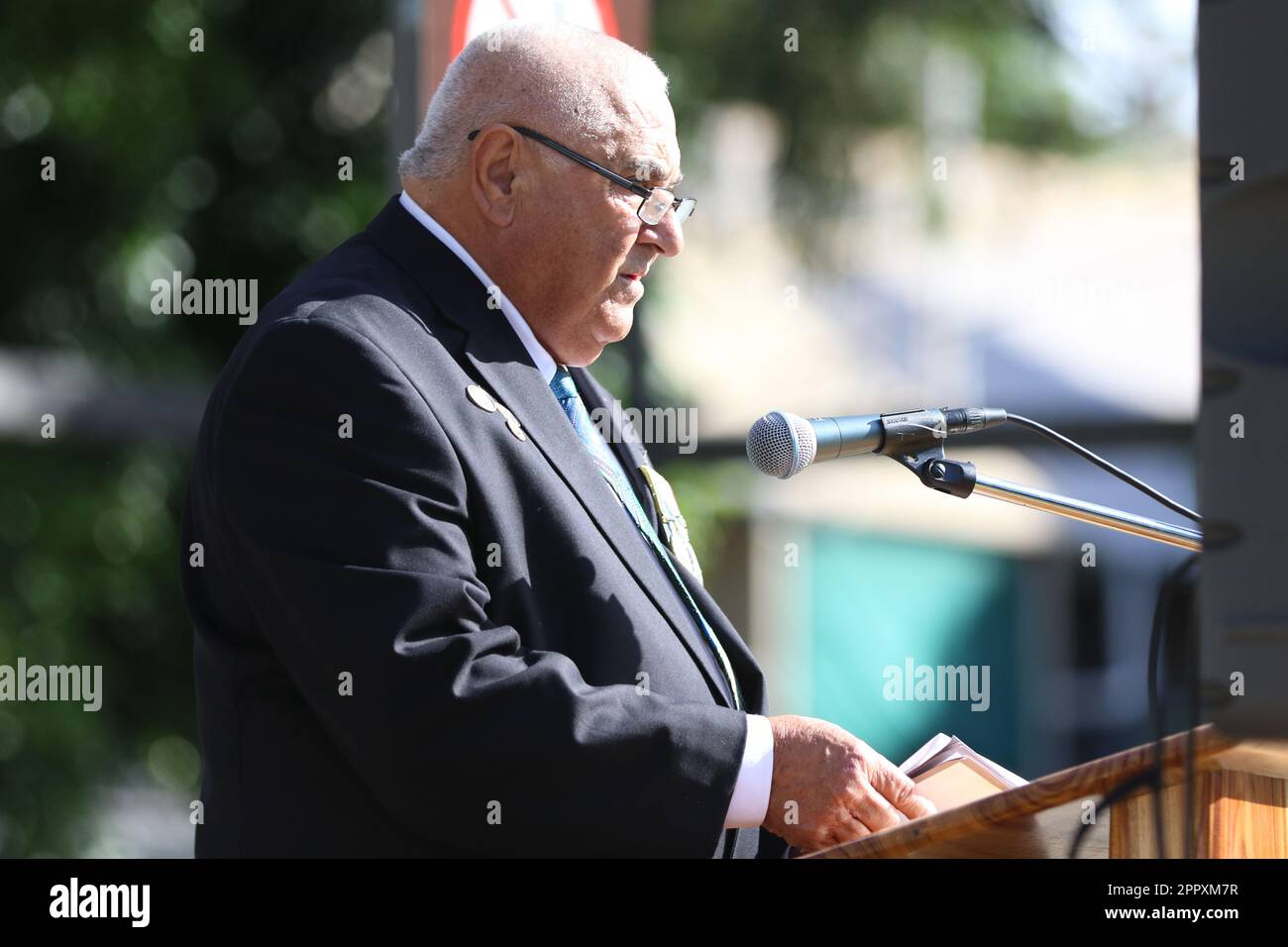 Sydney, Australia. 25th April 2023. The ANZAC Day Coloured Digger event ...