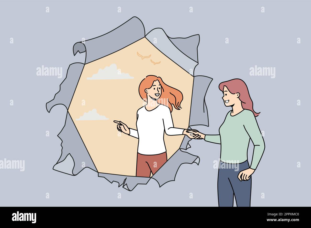 Your friend and helper Stock Vector Images - Alamy