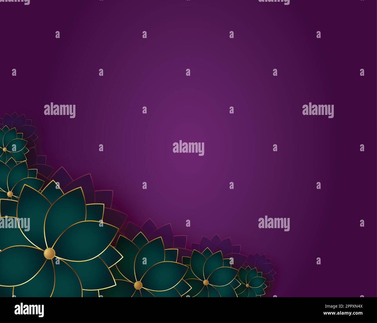 Bright gold flowers on Stock Vector Images - Alamy