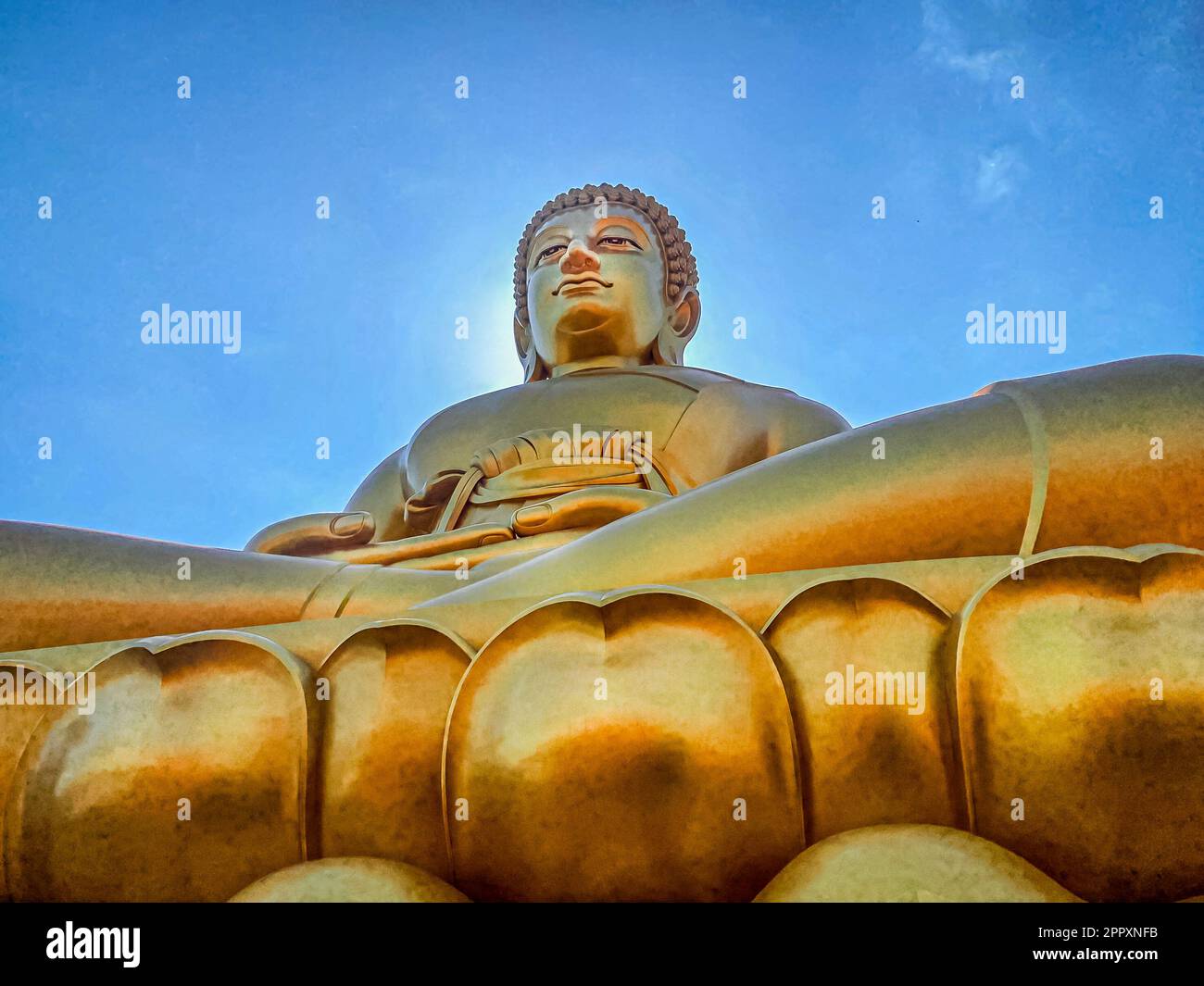 Wat pak nam phasi charoen temple hi-res stock photography and images ...