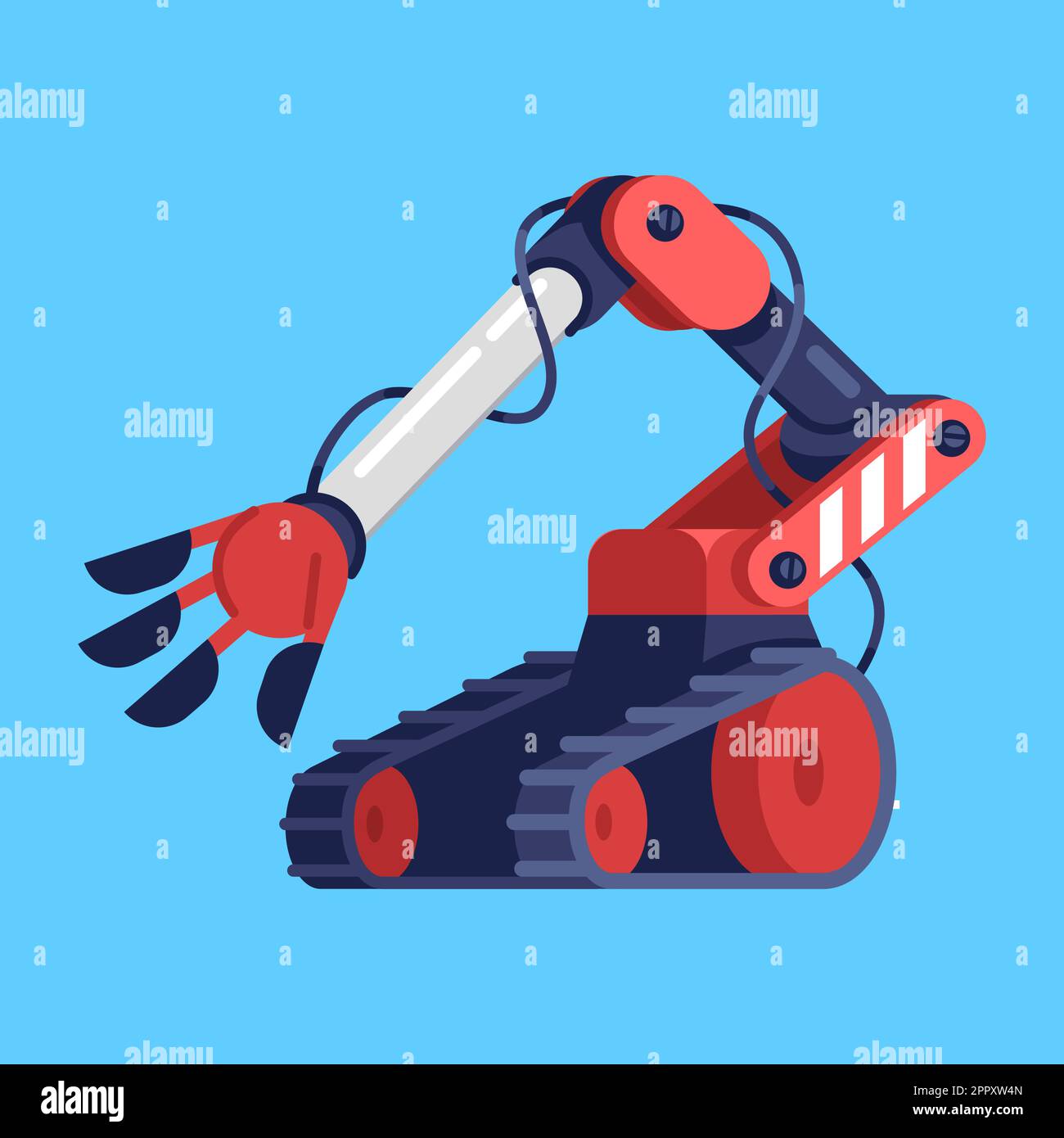 Remote manipulator system robotic arm Stock Vector Images - Alamy