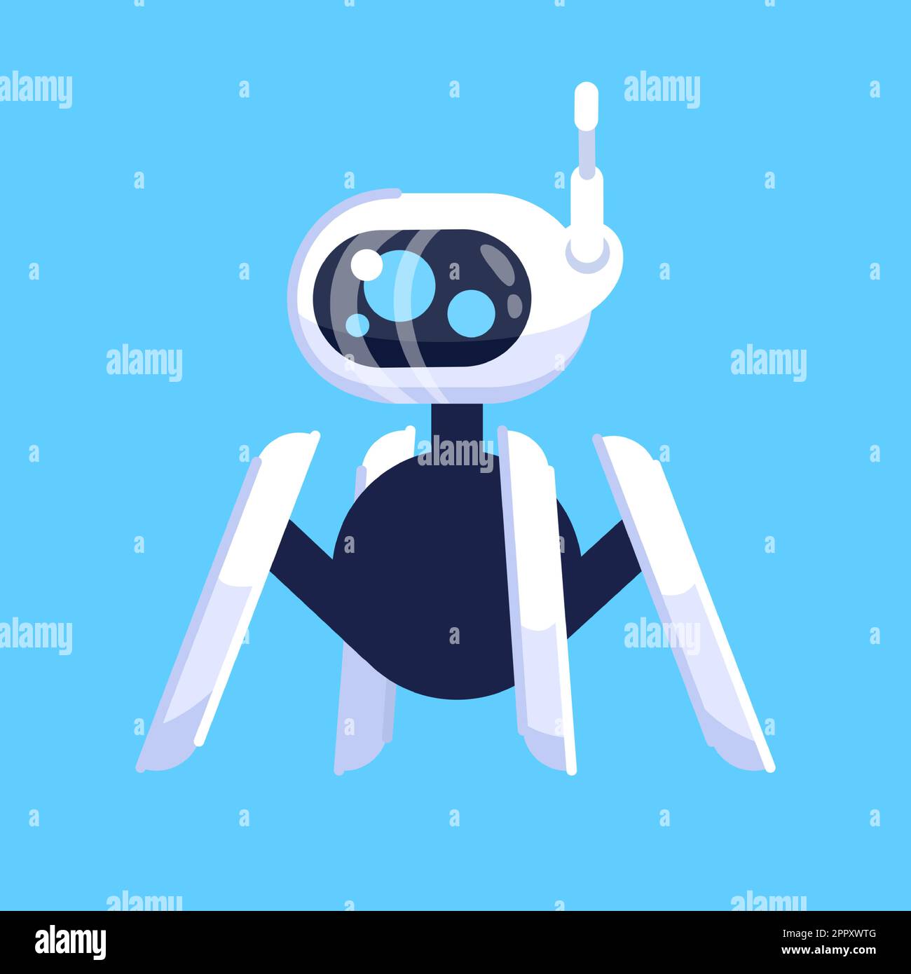 Cartoon robot spider hi-res stock photography and images - Alamy