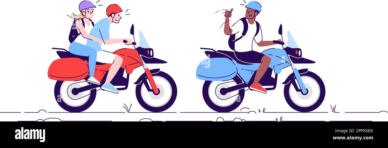 Bike 2d art Stock Vector Images - Alamy