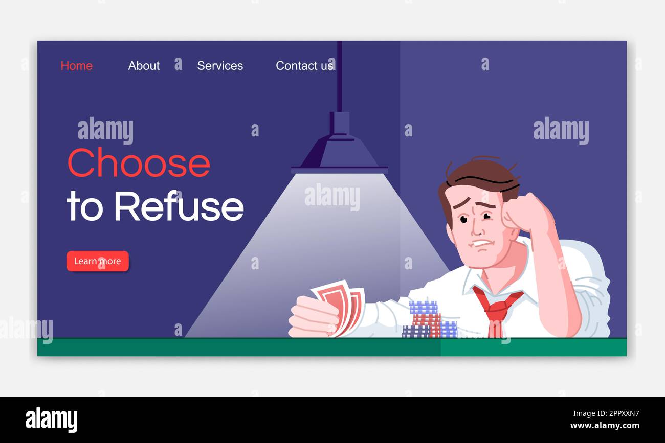 Refuse help Stock Vector Images - Alamy