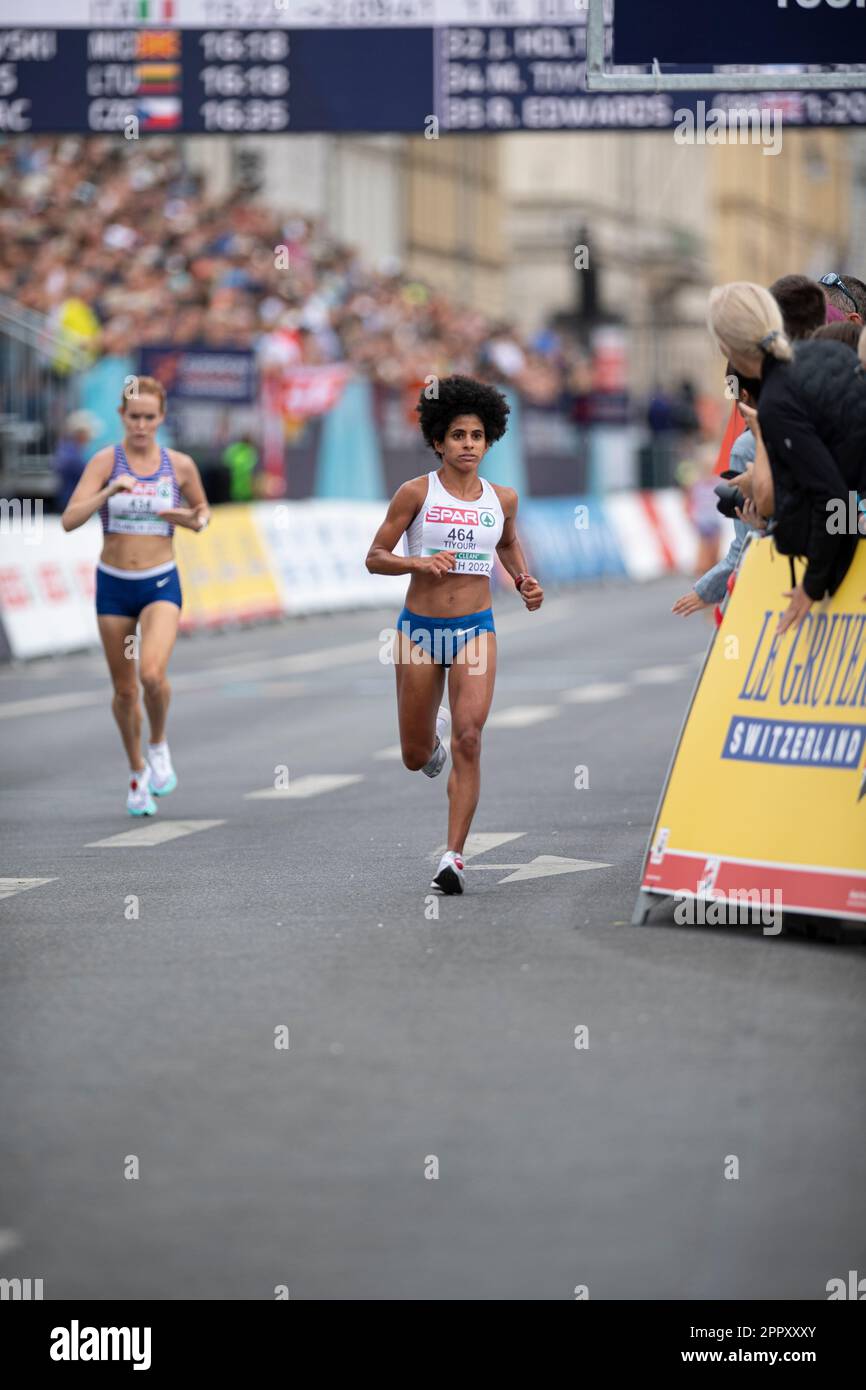 Maor Tiyouri participating in the Marathon of the European Athletics ...