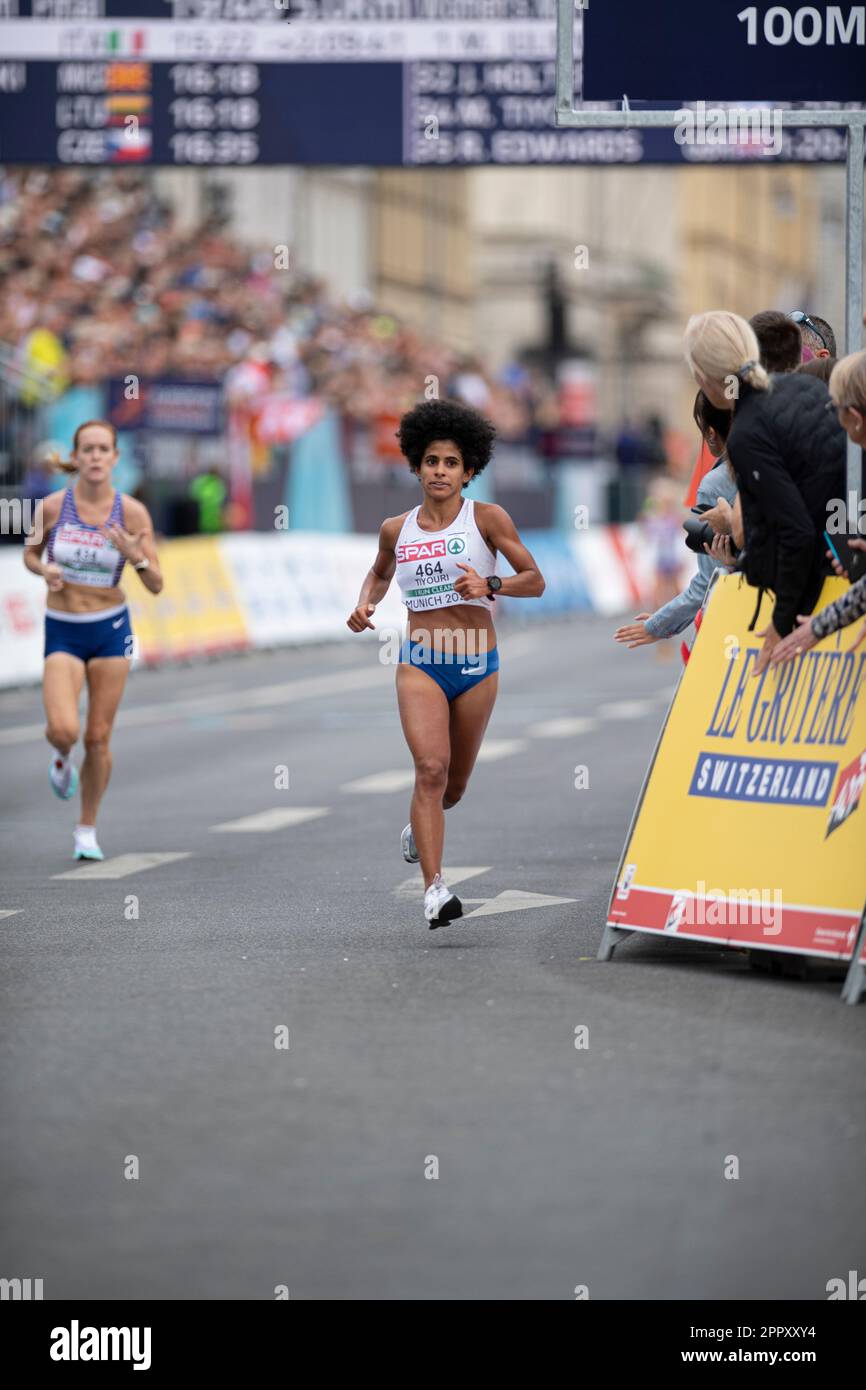 Maor Tiyouri participating in the Marathon of the European Athletics ...