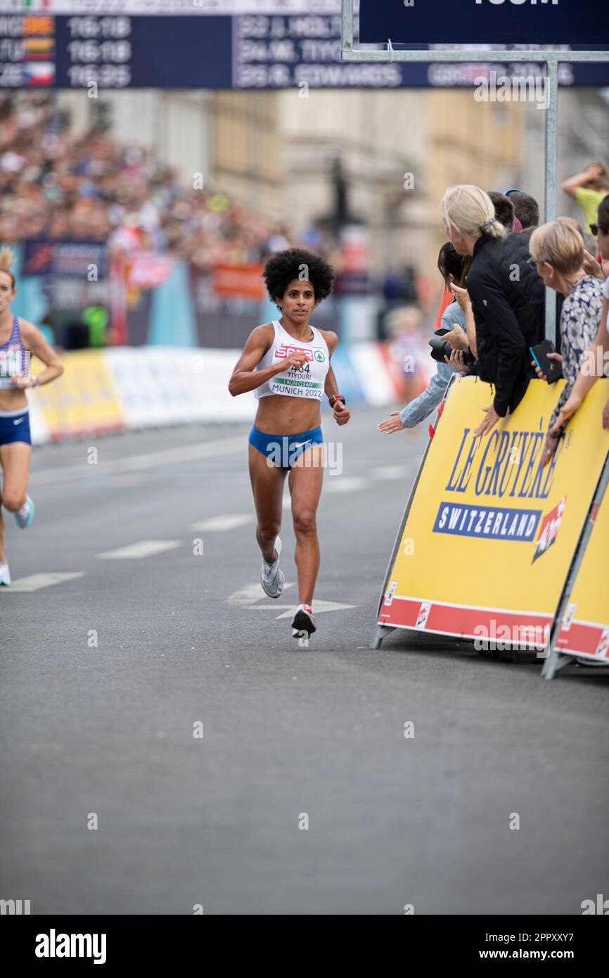 Maor Tiyouri participating in the Marathon of the European Athletics ...