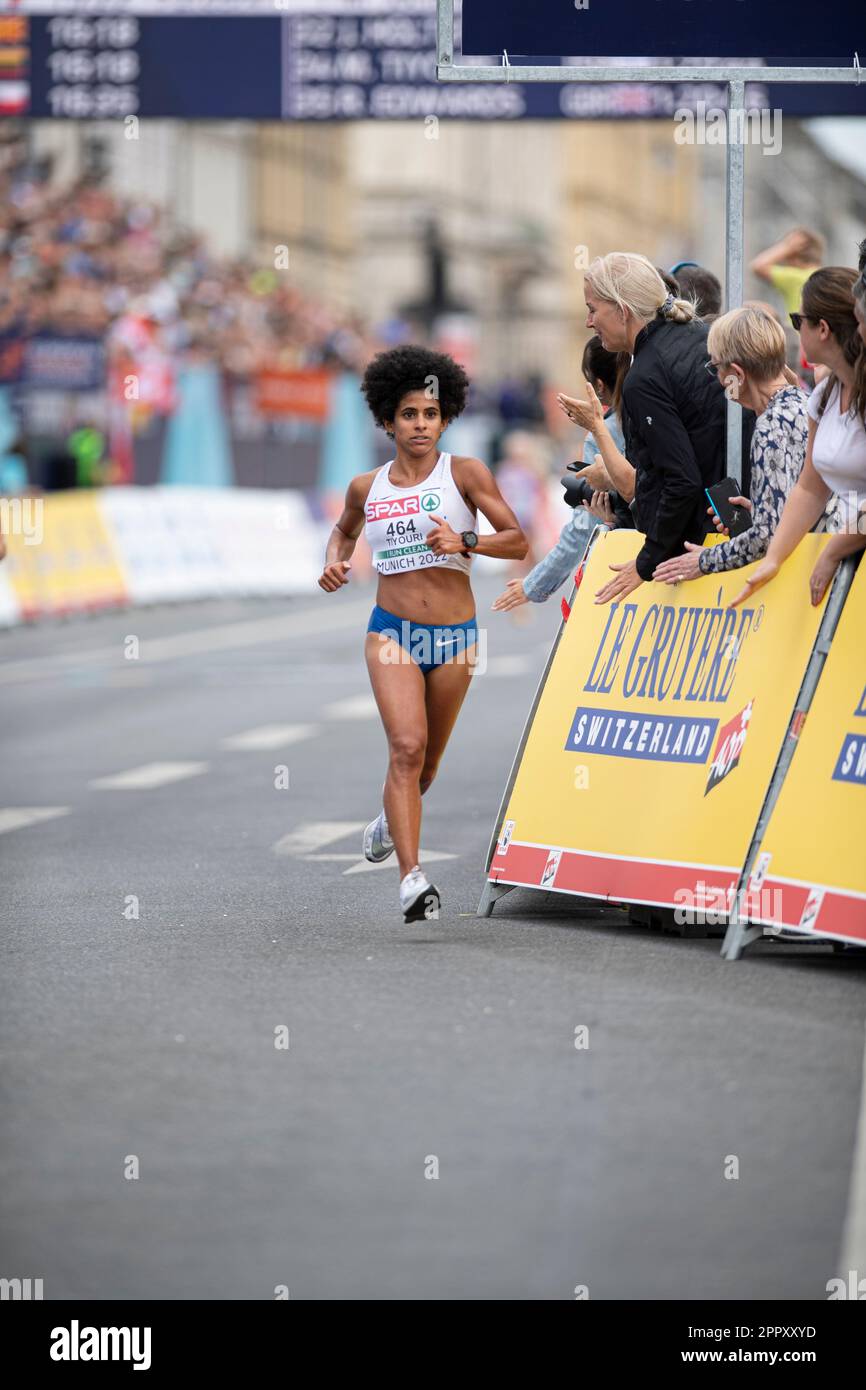 Maor Tiyouri participating in the Marathon of the European Athletics ...