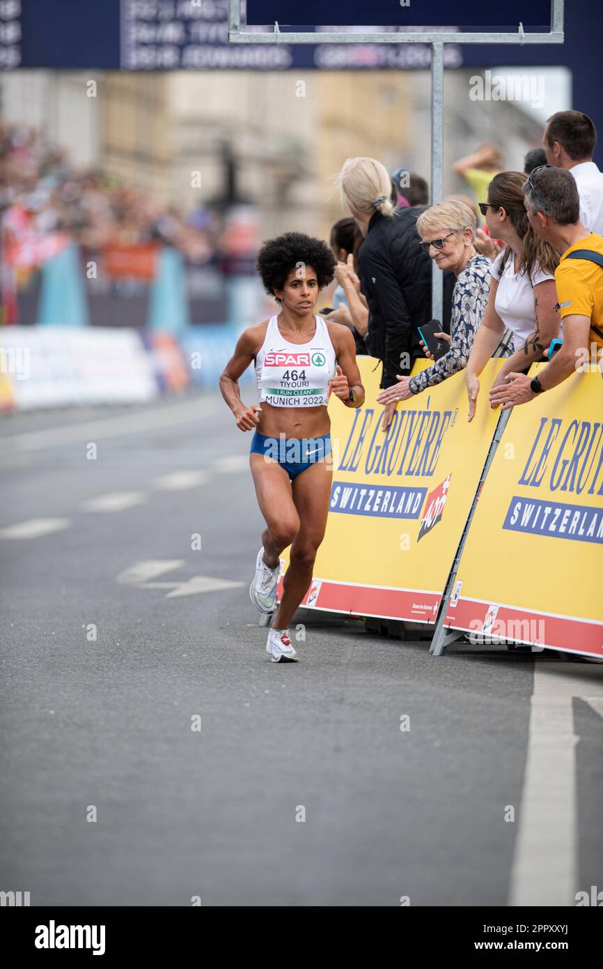 Maor Tiyouri participating in the Marathon of the European Athletics ...
