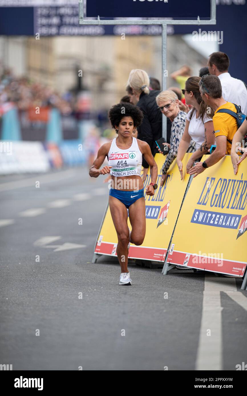 Maor Tiyouri participating in the Marathon of the European Athletics ...