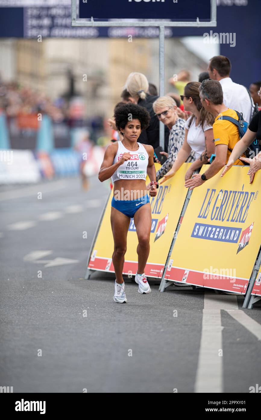 Maor Tiyouri participating in the Marathon of the European Athletics ...