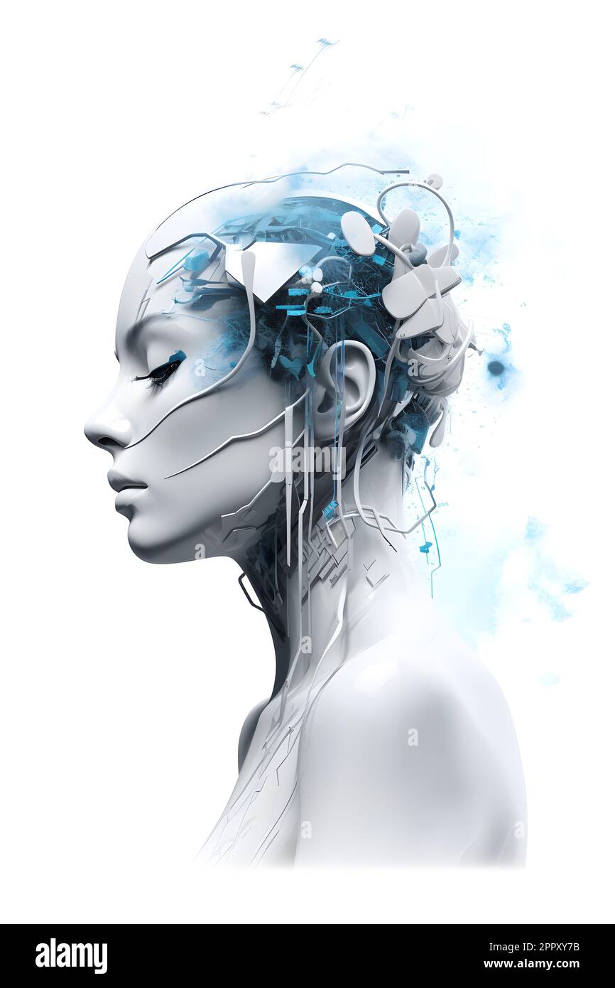 Ai concept art Cut Out Stock Images & Pictures - Alamy