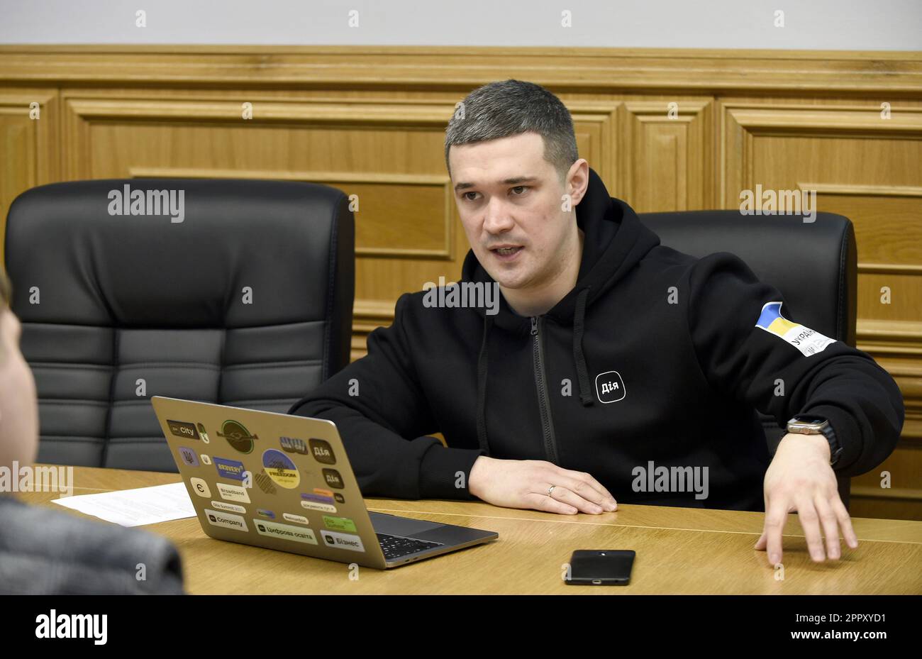 KYIV, UKRAINE - APRIL 25, 2023 - Deputy Prime Minister for Innovation ...