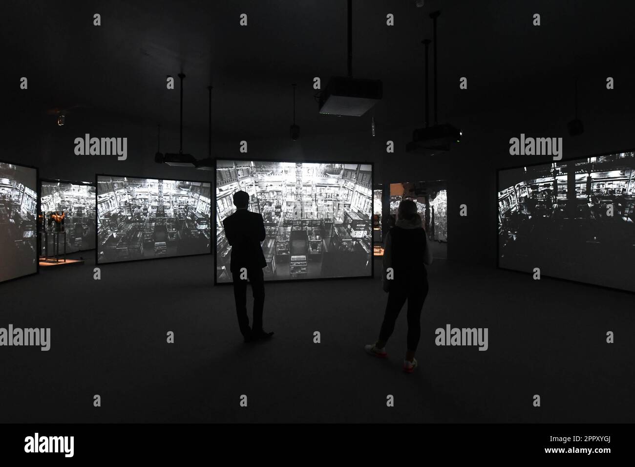 London, UK, 25th Apr 2023, First ever survey exhibition celebrating the ...