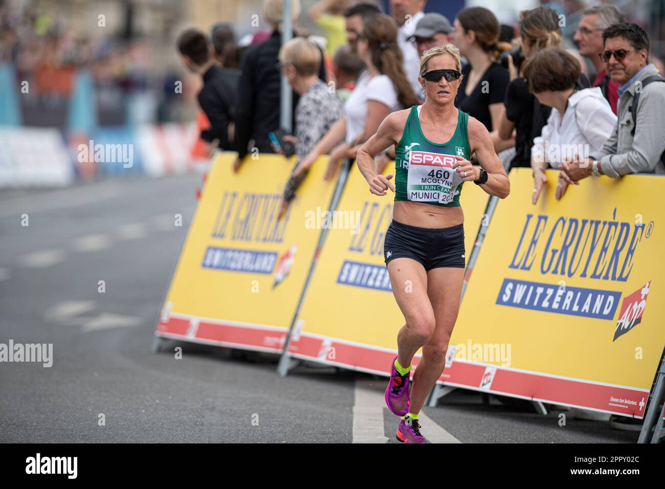 Ann Marie McGlynn participating in the Marathon of the European ...