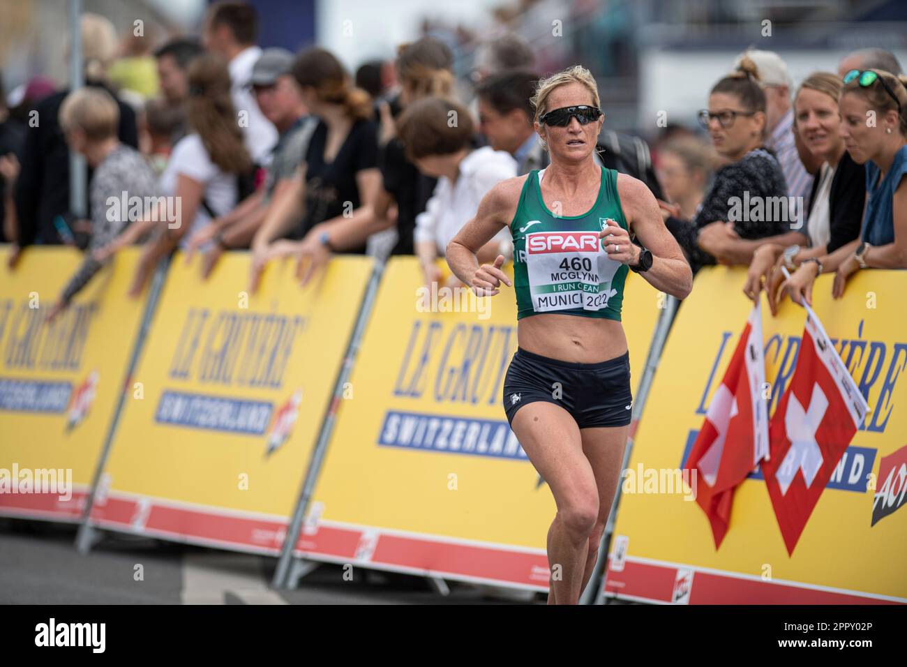 Ann Marie McGlynn participating in the Marathon of the European ...