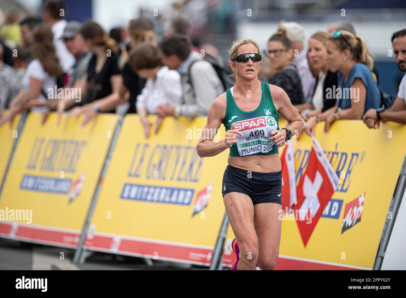 Ann Marie McGlynn participating in the Marathon of the European ...