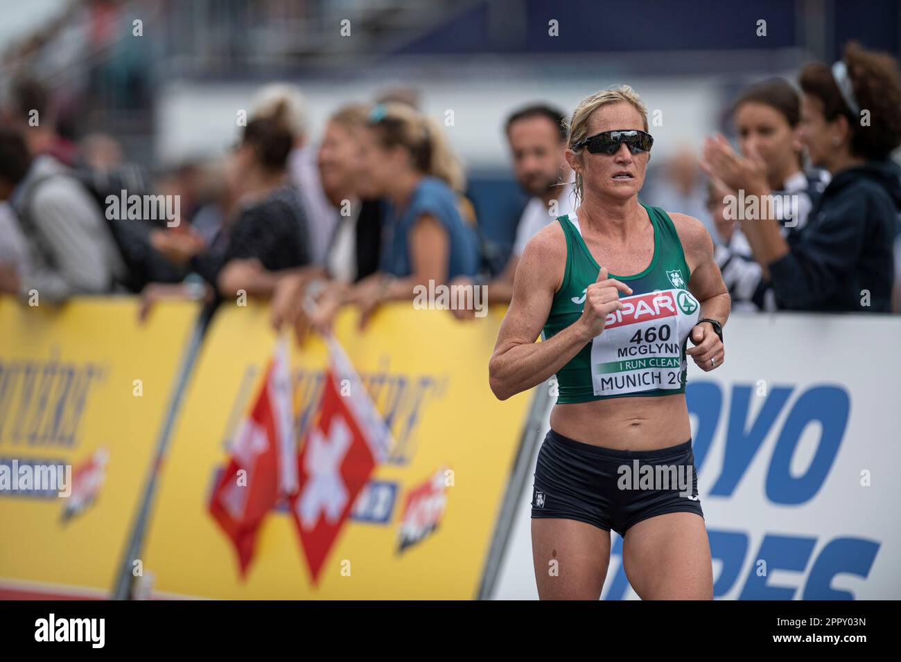 Ann Marie McGlynn participating in the Marathon of the European ...