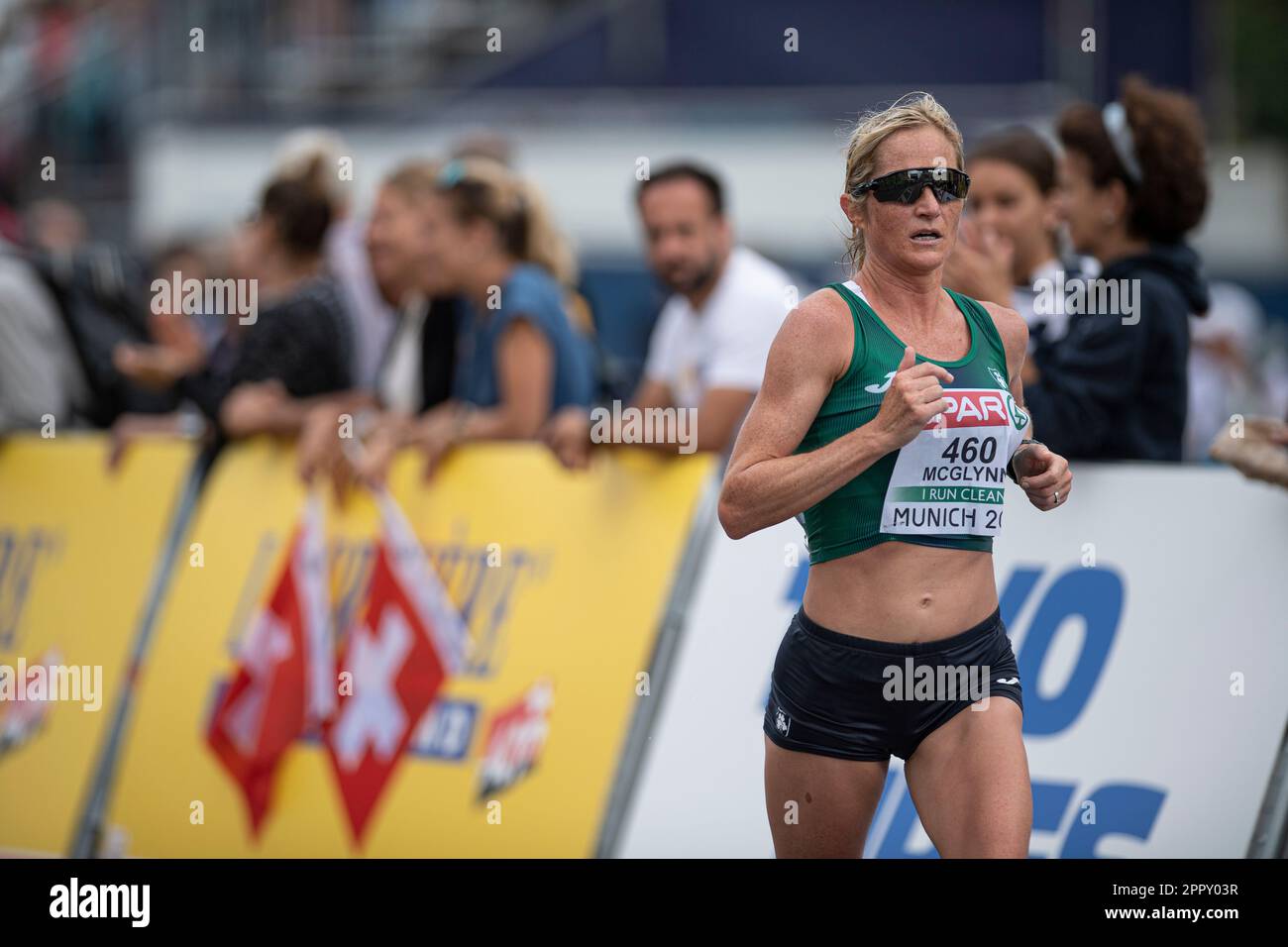 Ann Marie McGlynn participating in the Marathon of the European ...