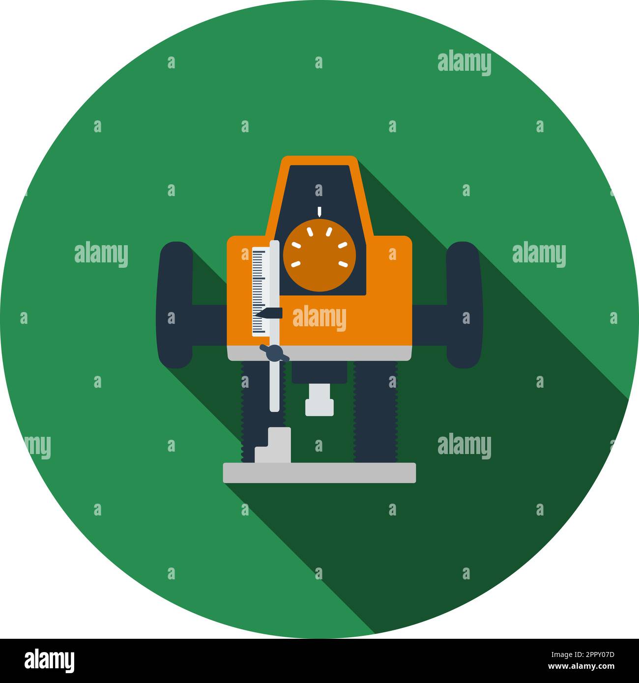 Automated metal cutter Stock Vector Images - Alamy