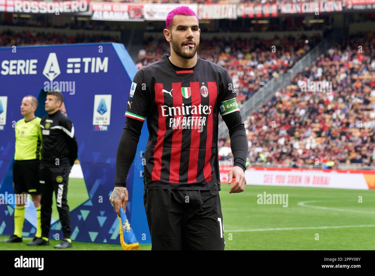 Theo Hernandez (AC Milan) during the italian soccer Serie A match AC ...