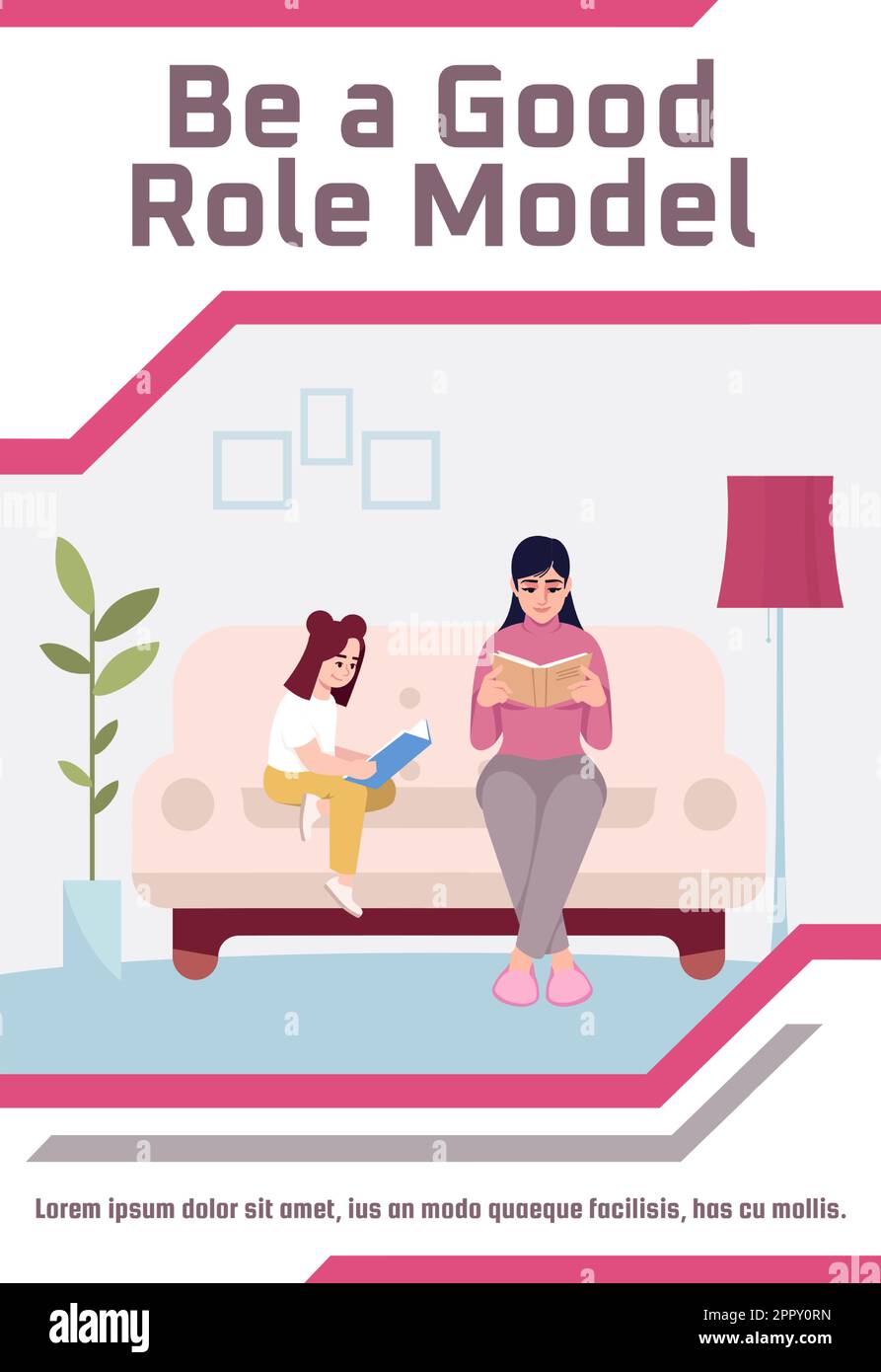 Mother role model Stock Vector Images - Alamy