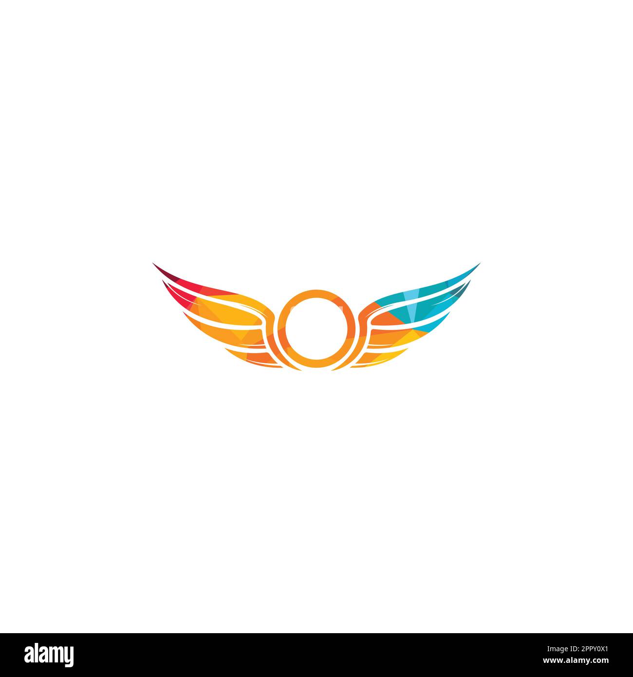 Wings logo vector design. Aviation logo concept Stock Vector Image ...