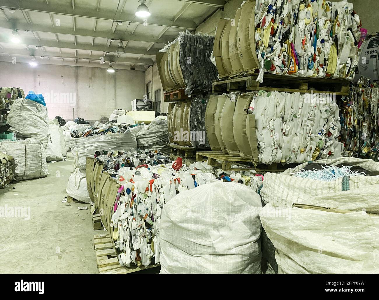 Moscow, Russia, November 2022: A huge storage for the collection of ...