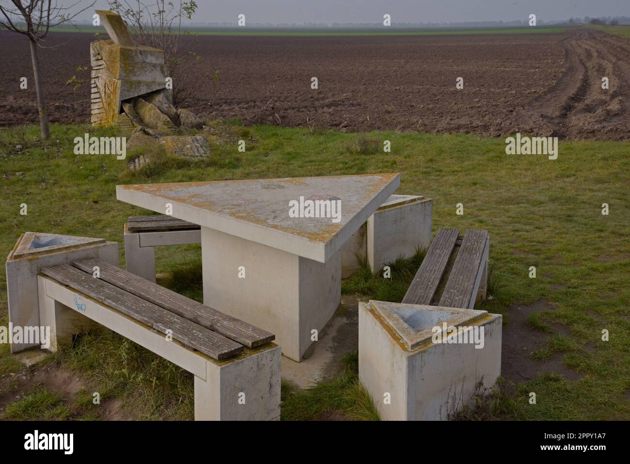 Szoborpark, the Sculpture Park at the Austria, Slovakia and Hungary ...
