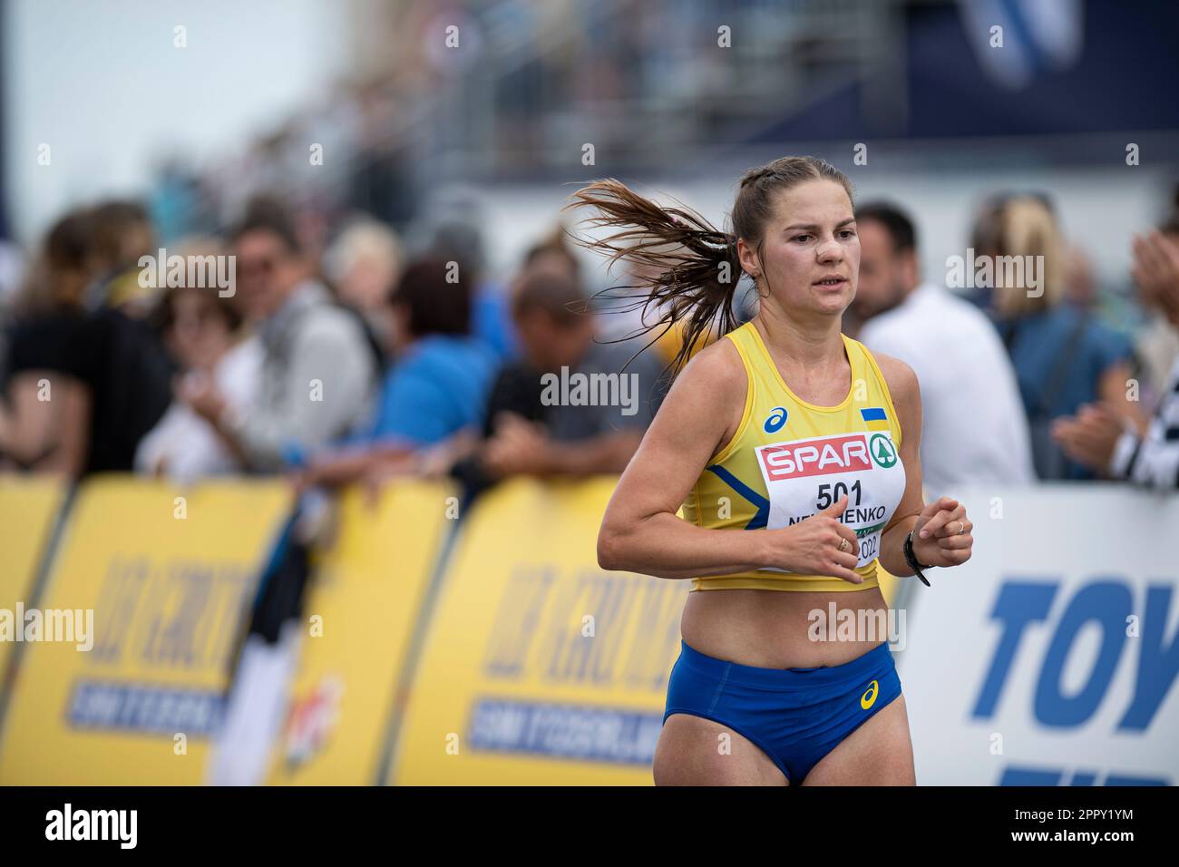 Maryna NEMCHENKO participating in the Marathon of the European ...
