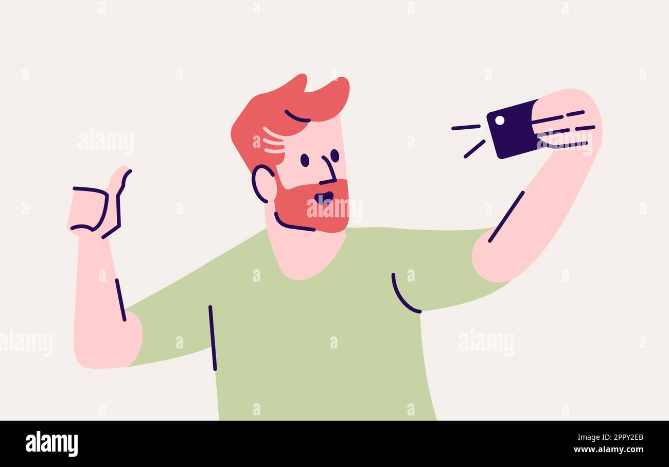 Person holding up photograph Stock Vector Images - Alamy