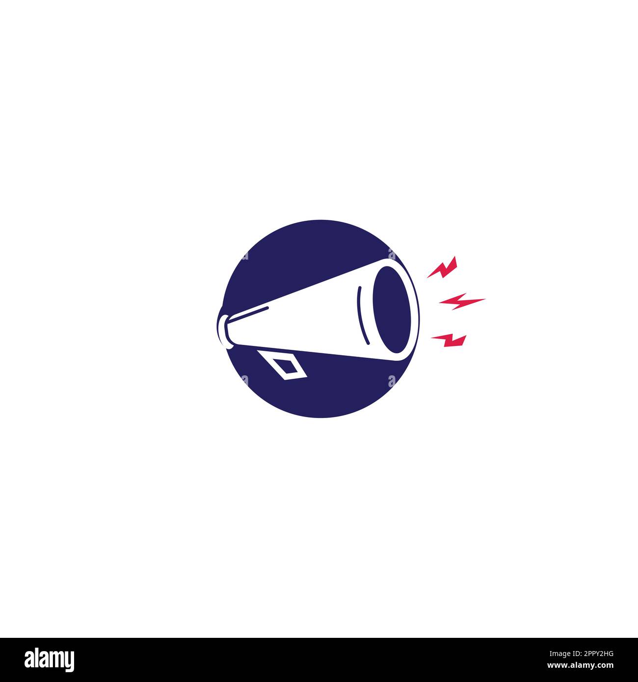 Megaphone vector logo design. Creative symbol concept for marketing ...