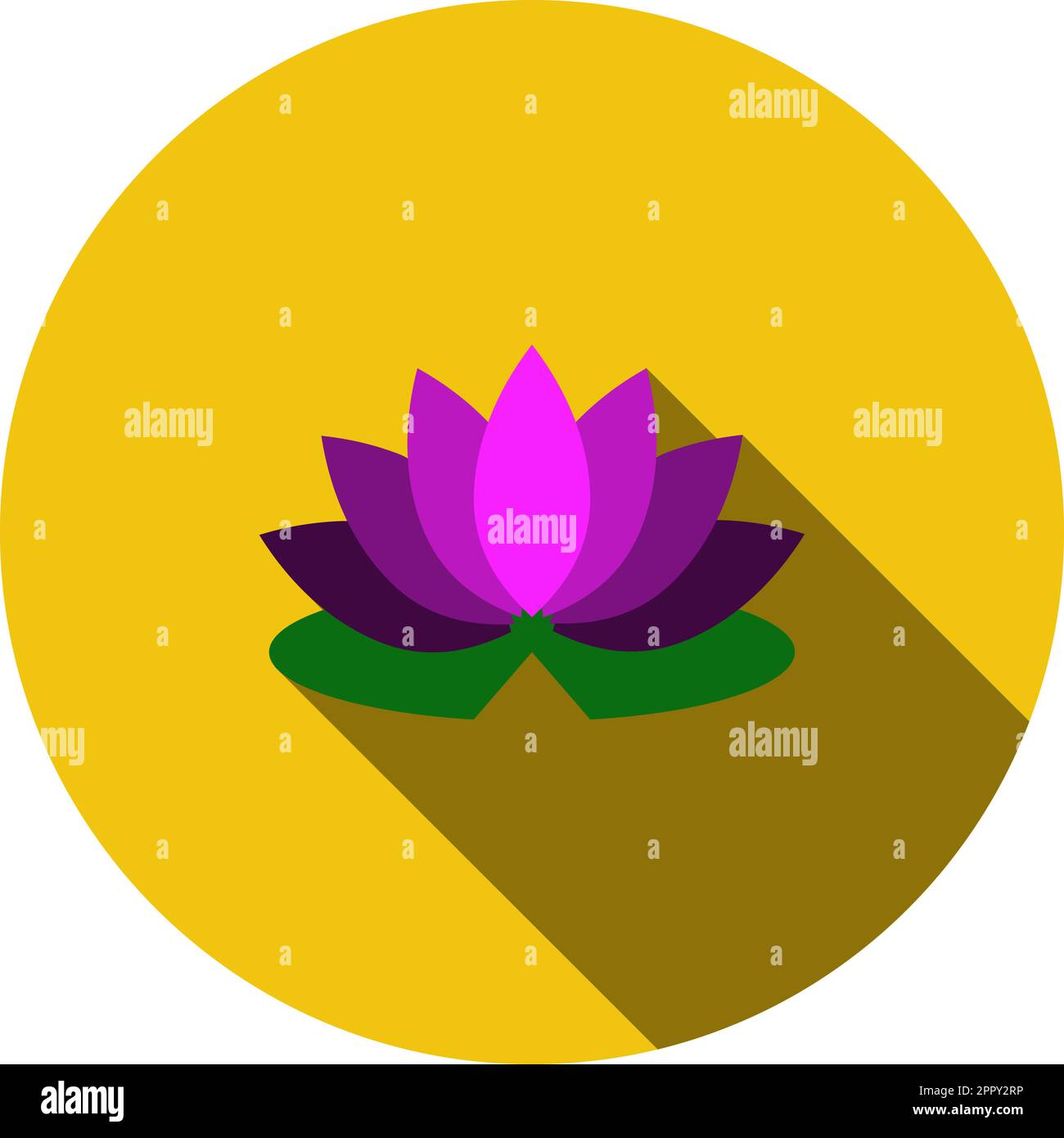 Lotus Flower Icon Stock Vector Image & Art - Alamy