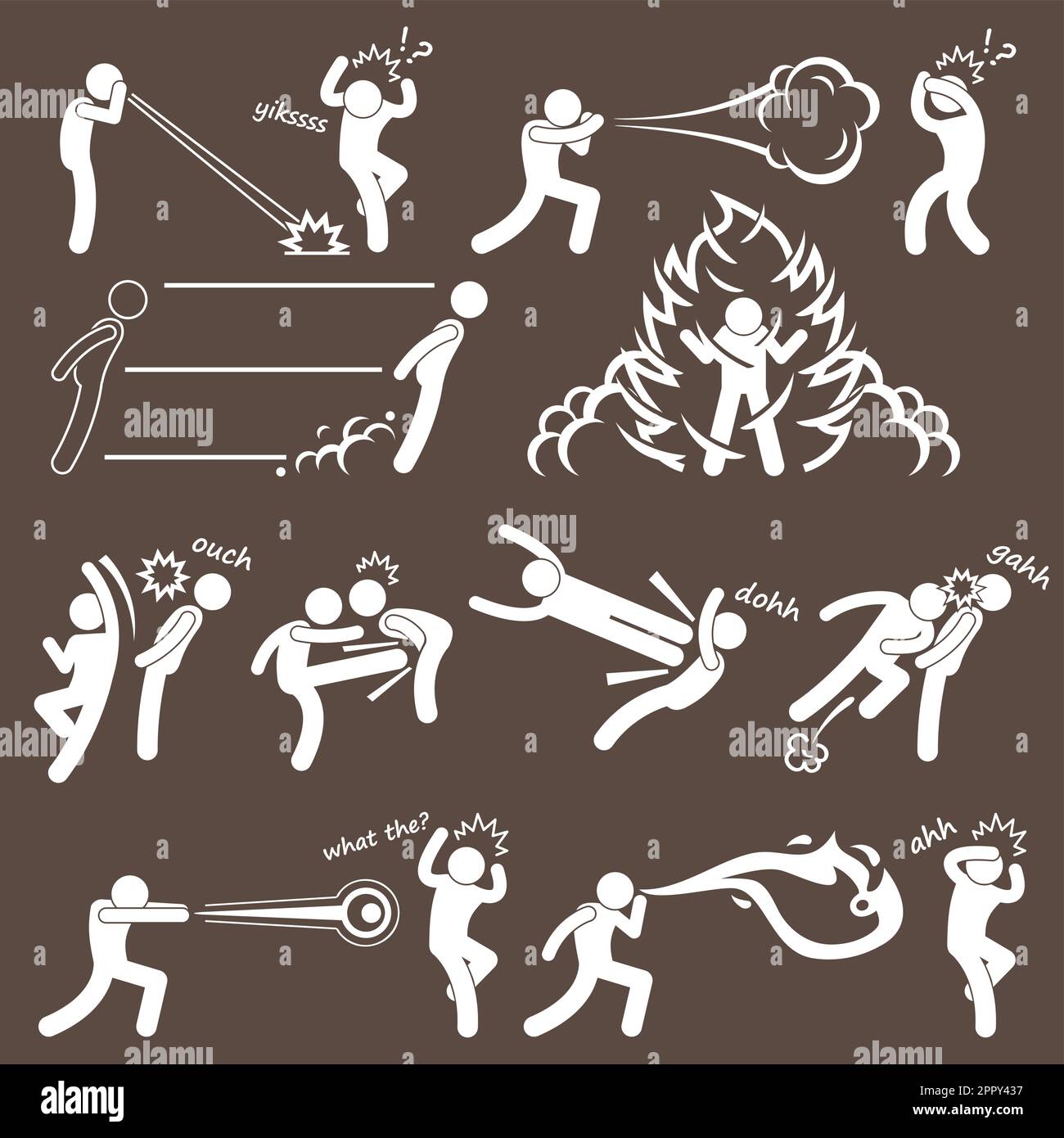 Angry matchstick men vector Stock Vector Image & Art - Alamy