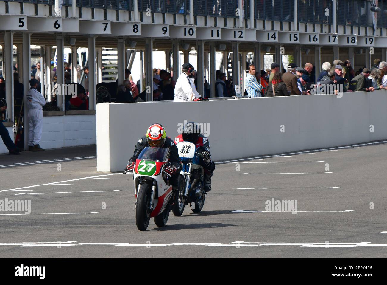 Mark Linton, Yamaha TZ250L, Luke Hedger, Triumph Bonneville, Hailwood ...
