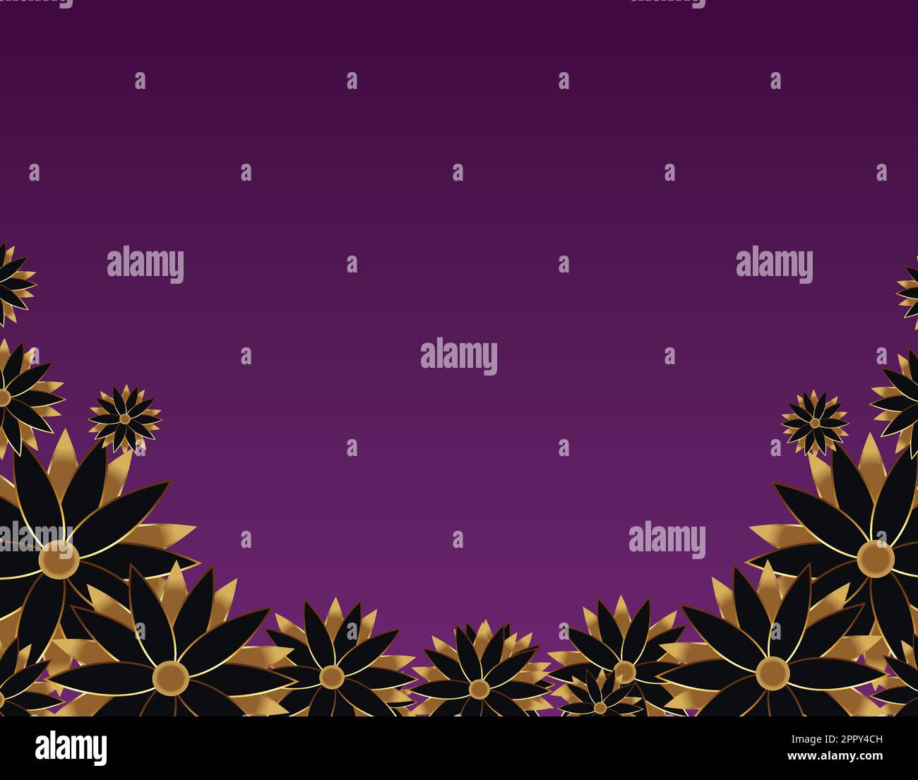 Elegant golden yellow purple Stock Vector Images - Alamy