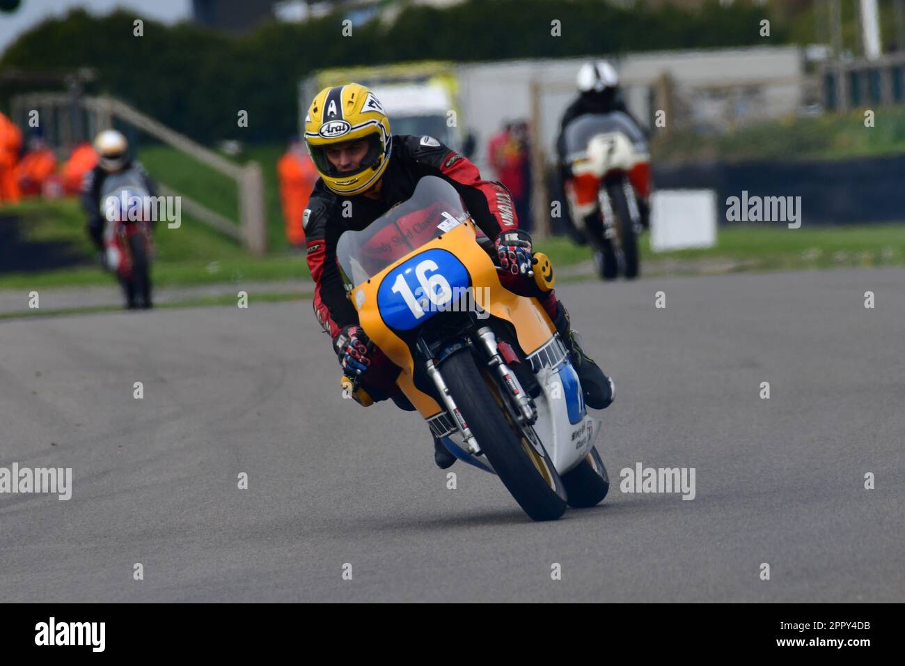 Jamie O'Brien, Yamaha TZ350G, Hailwood Trophy featuring the Sheene ...