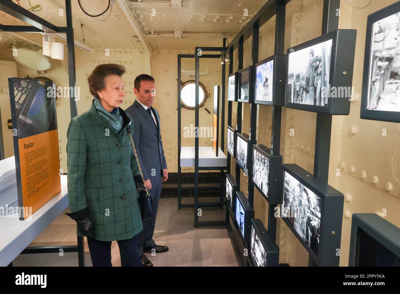 The Princess Royal, with Kerry Rooney Business Development Manager for ...