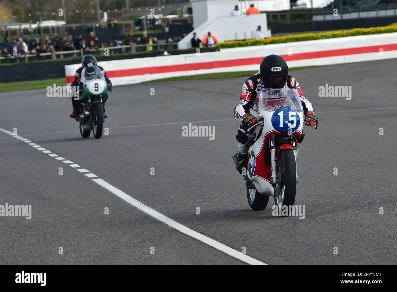 Dean Mitchell, Yamaha TZ350G, Hailwood Trophy featuring the Sheene ...
