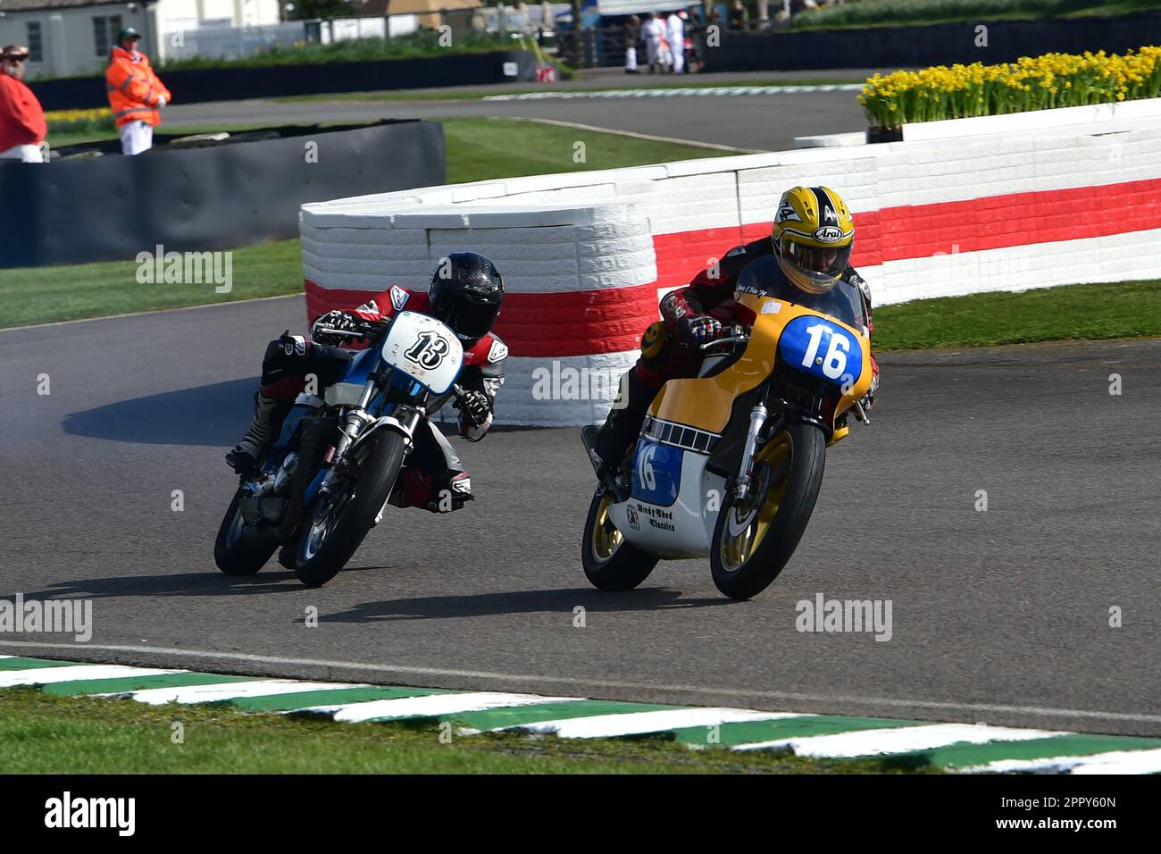 Jamie O'Brien, Yamaha TZ350G, Luke Hedger, Triumph Bonneville, Hailwood ...