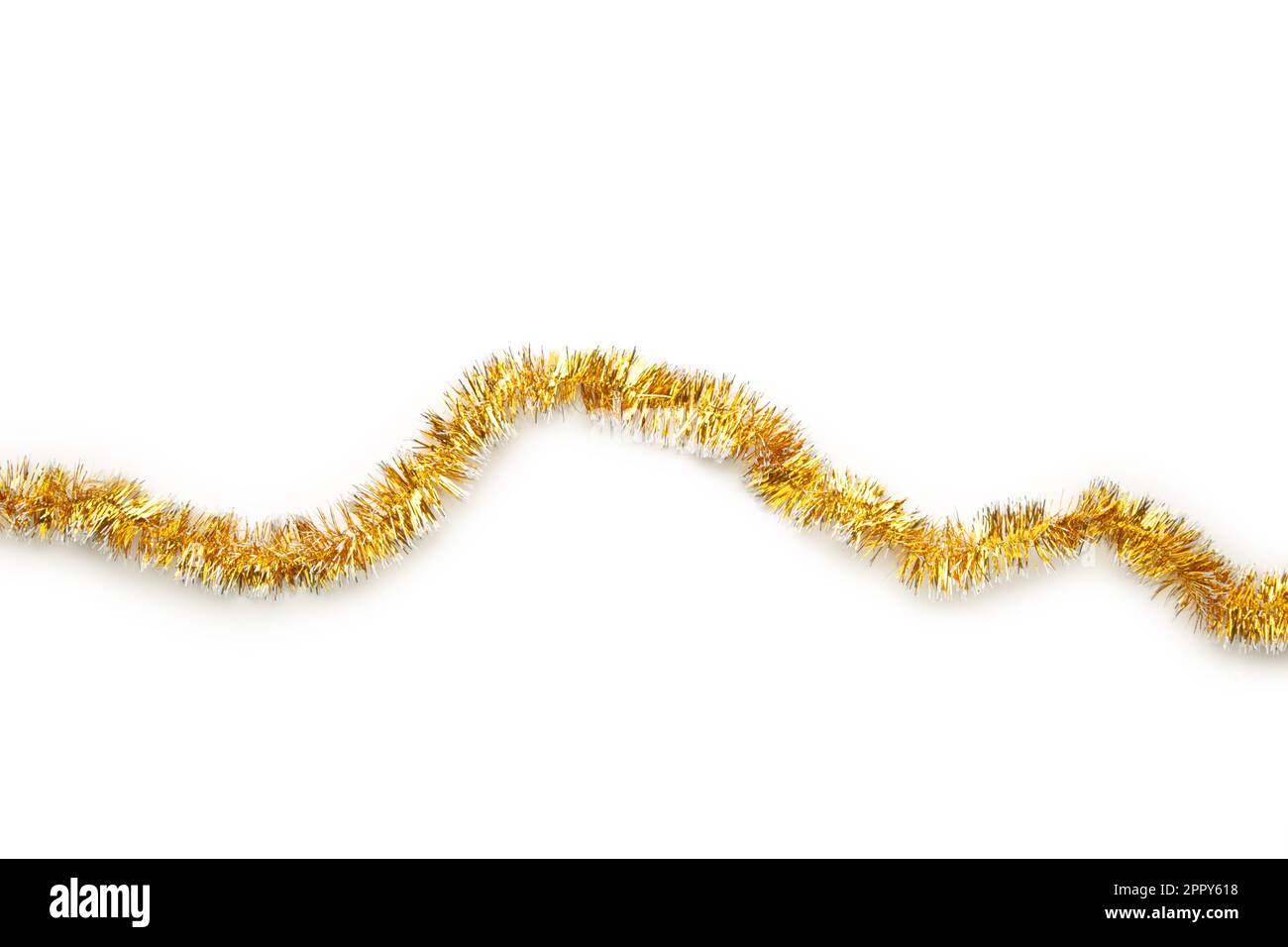 Gold string top view hi-res stock photography and images - Alamy