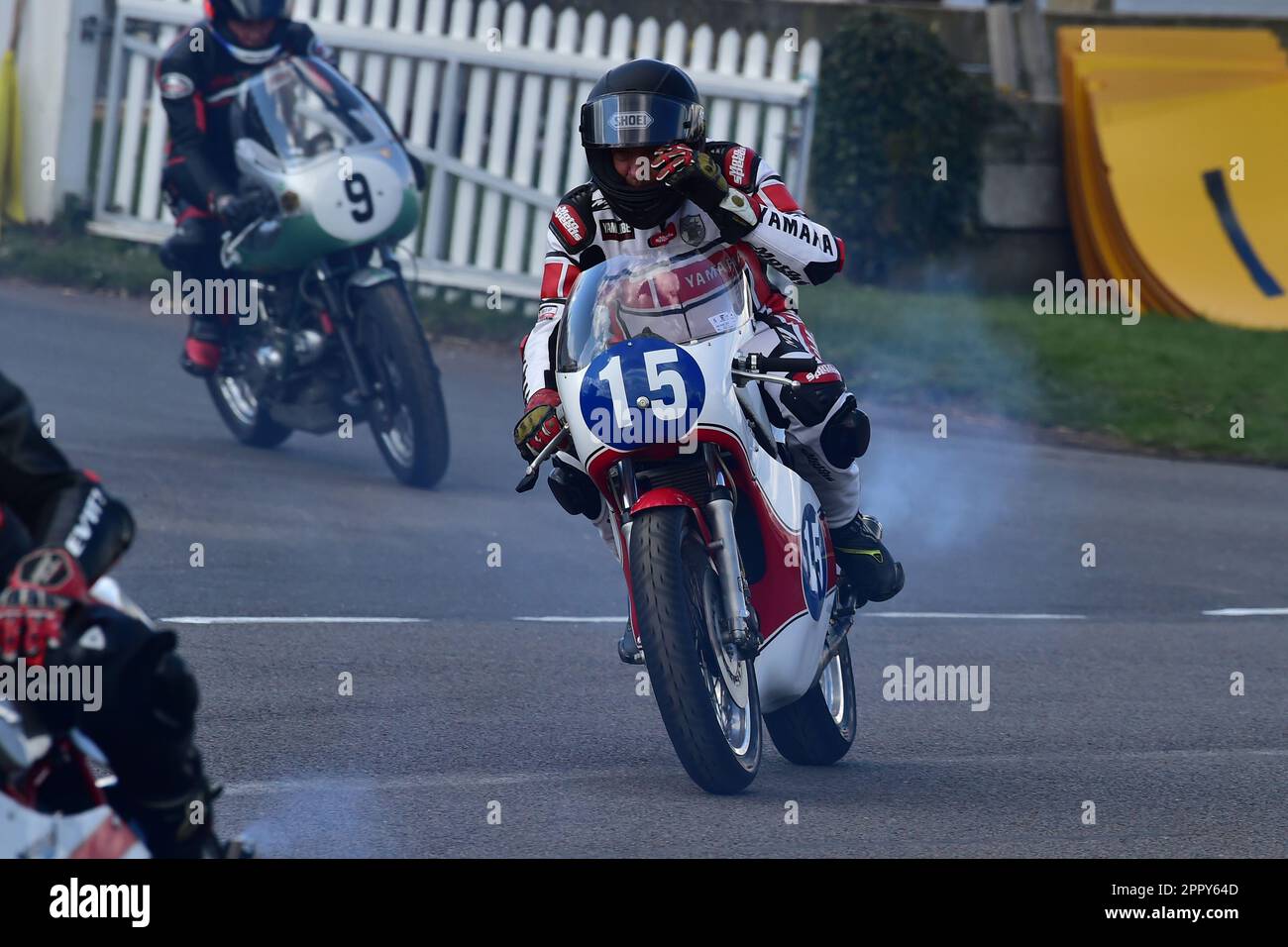 Dean Mitchell, Yamaha TZ350G, Hailwood Trophy featuring the Sheene ...